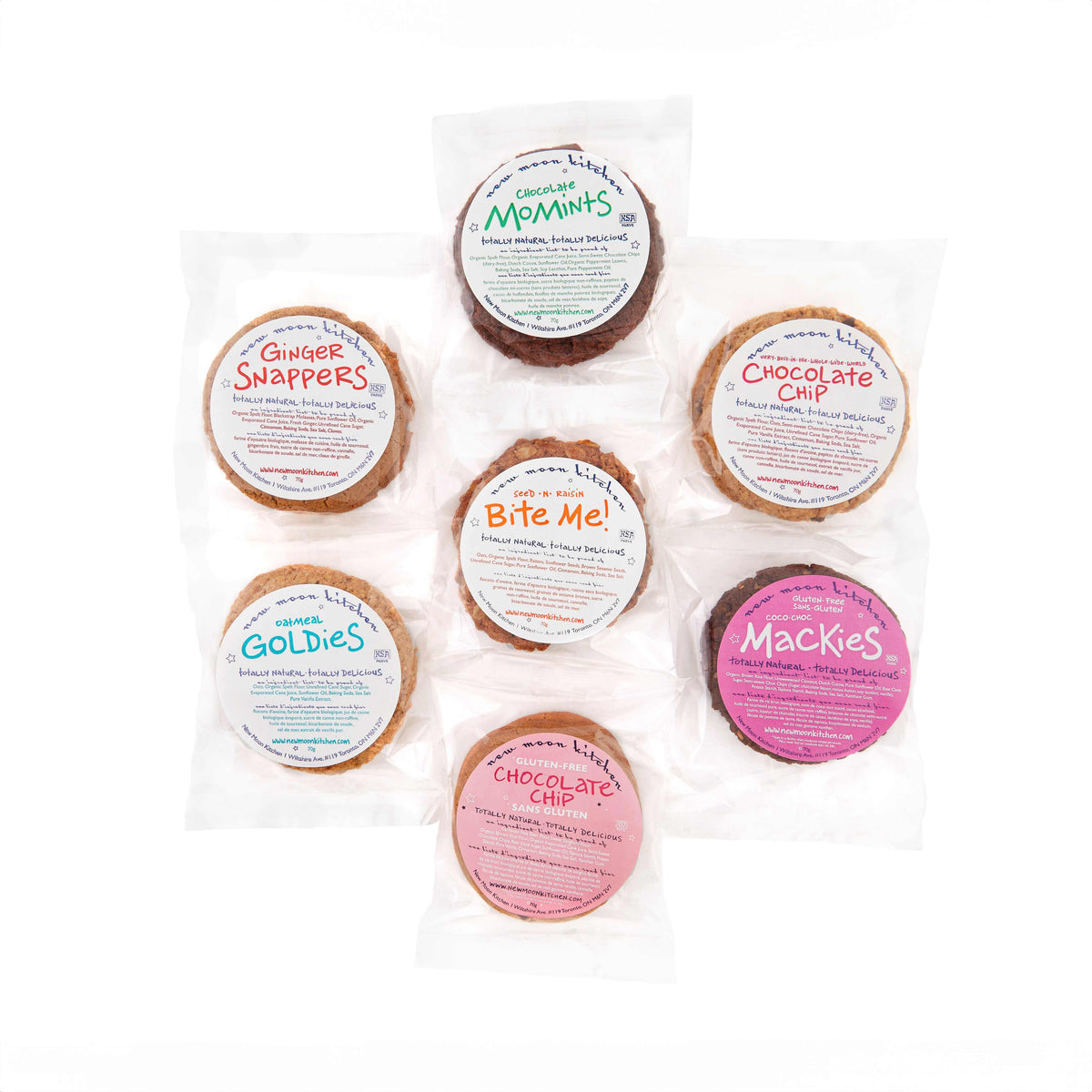 Snack Pack Cookies – New Moon Cookies